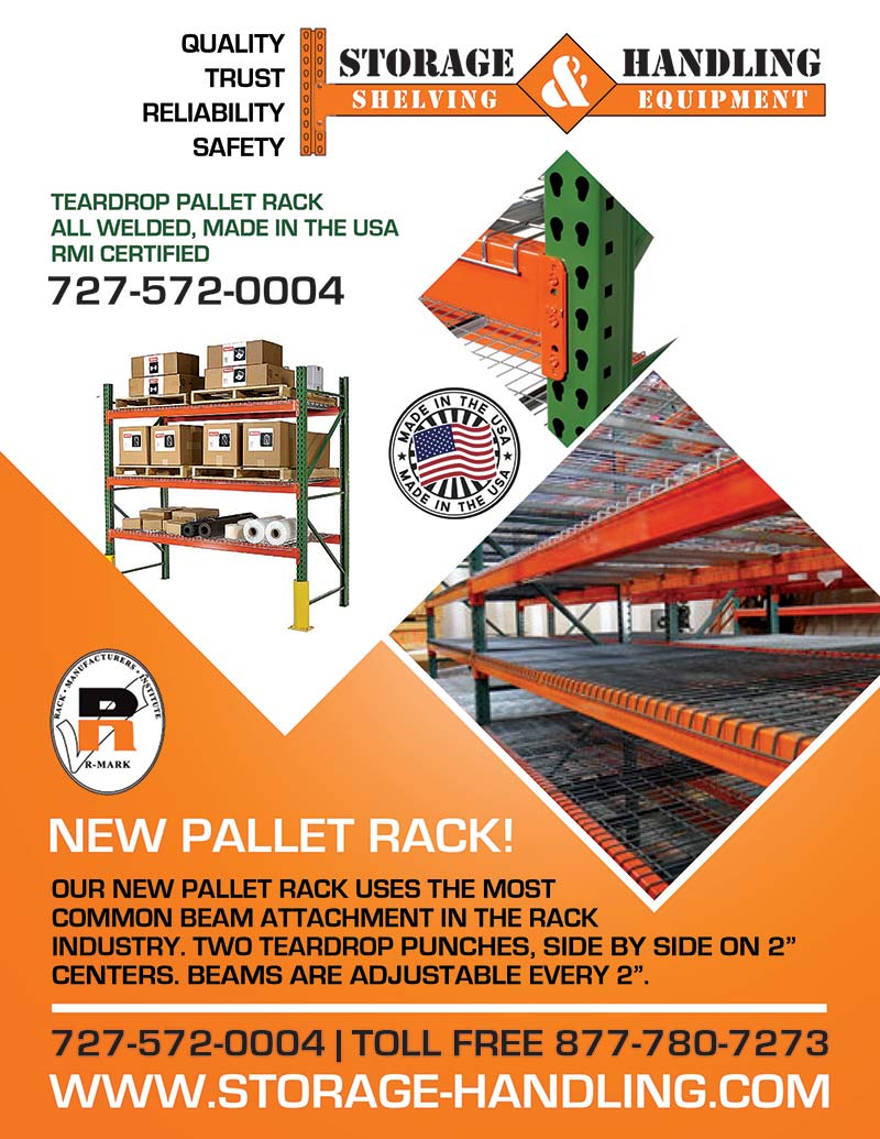 Pallet Rack Storage & Handling Flyer | Storage & Handling